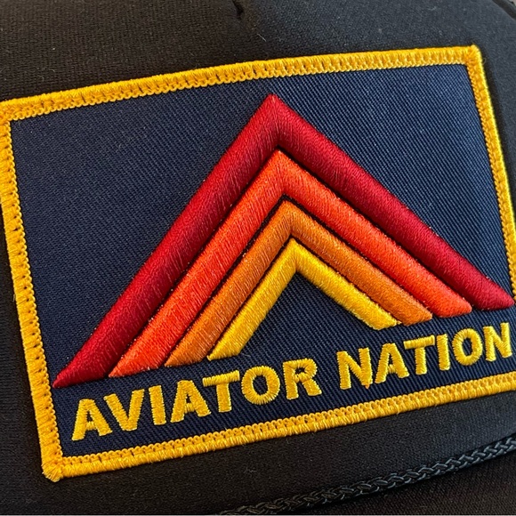 Aviator Nation | Accessories | Nwt Aviator Nation Vintage Mesh Trucker ...